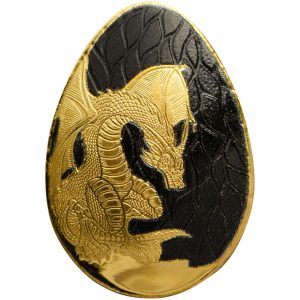 Золотое яйцо дракона из Палау — Moнeты России